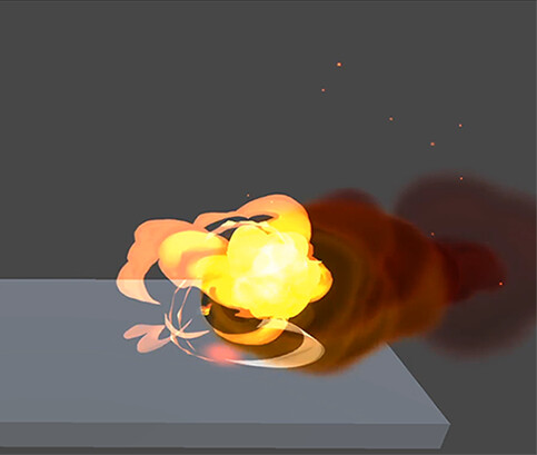 ArtStation - VFX - Projectile Exploration