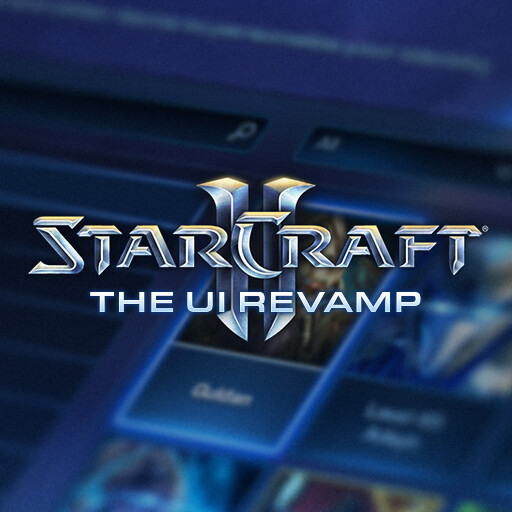 ArtStation - StarCraft 2: The UI Revamp