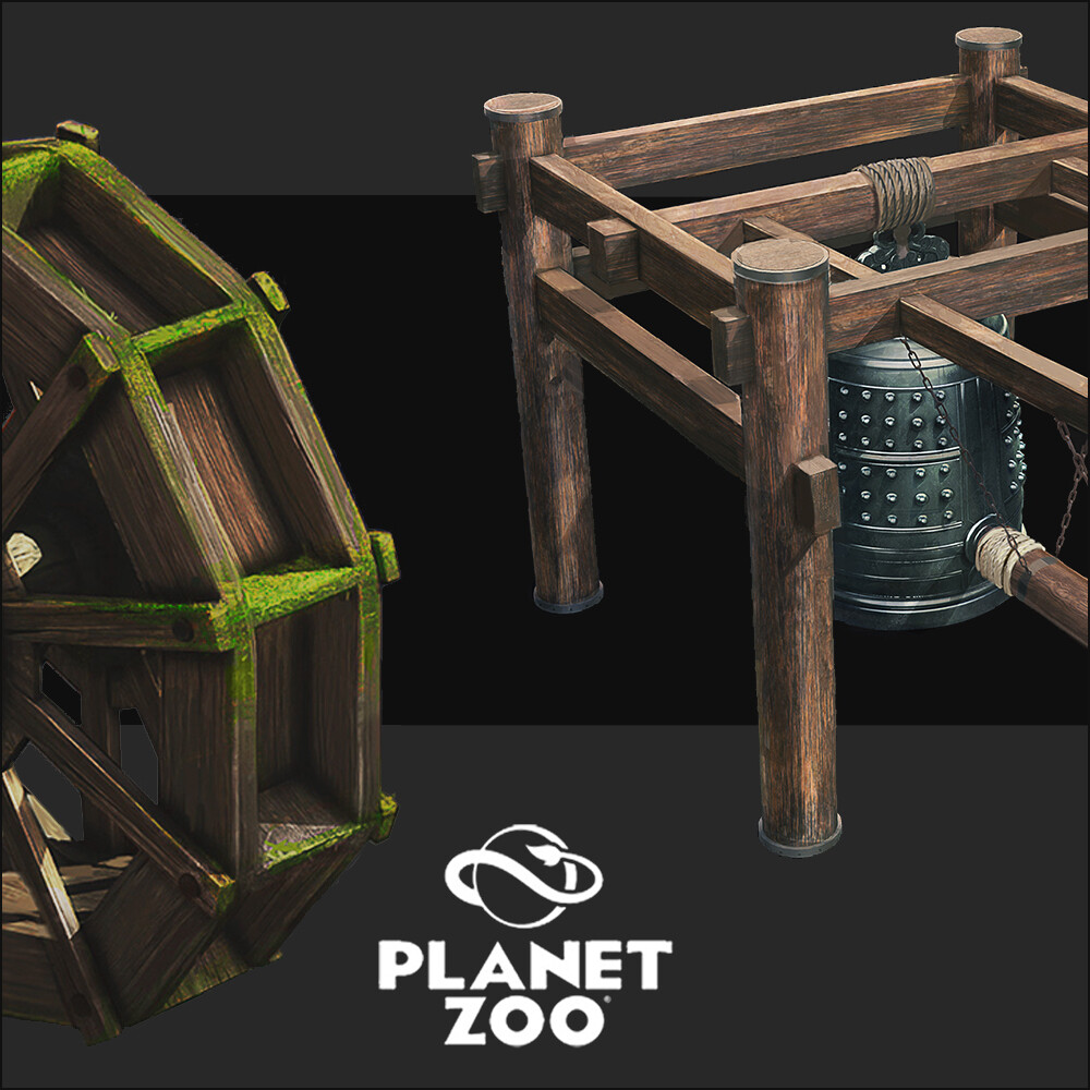 ArtStation - Planet Zoo East Asia Prop Concepts