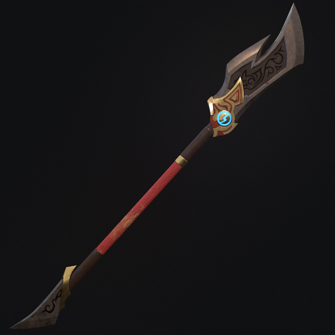 ArtStation - Engraved Staff