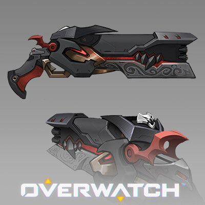 ArtStation - Reaper Dracula Shotgun Concept