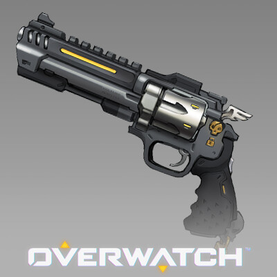 ArtStation - McCree Deadlock Revolver