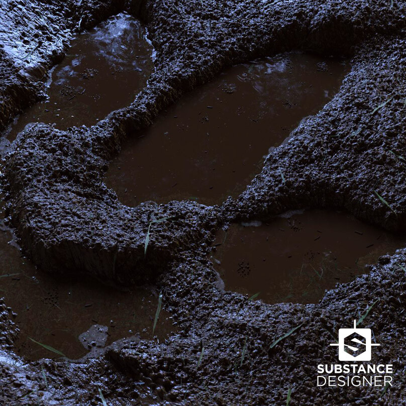 ArtStation - T-Rex Footprint