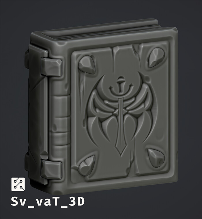 ArtStation - Stylized_Books