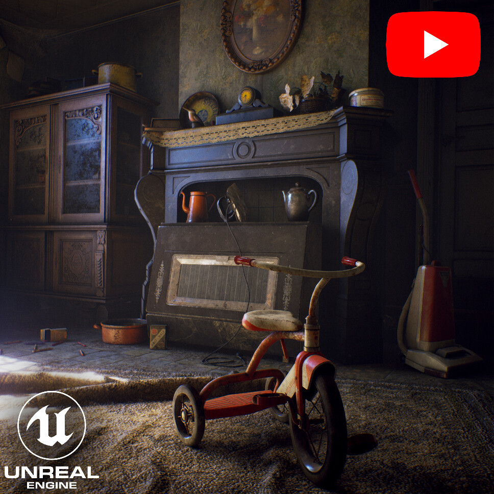 ArtStation - Abandoned Farmhouse - Video - Unreal engine 4.21