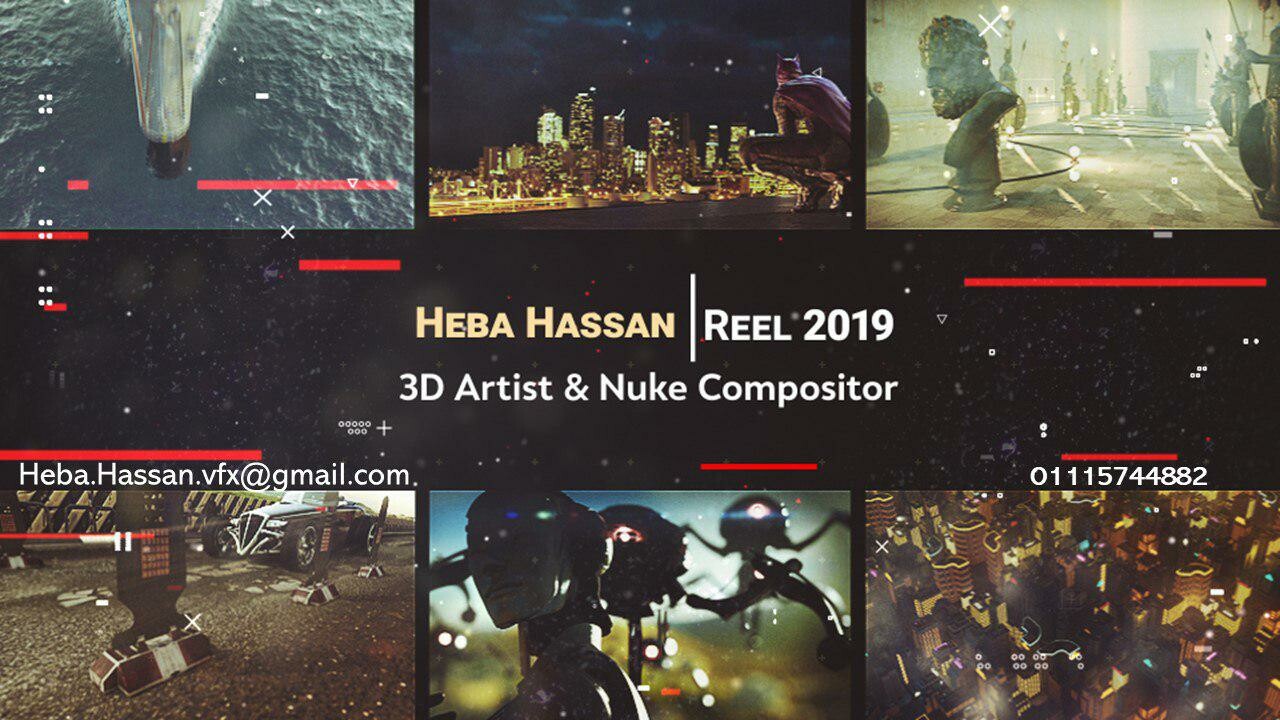 ArtStation - Compositing Reel 2019