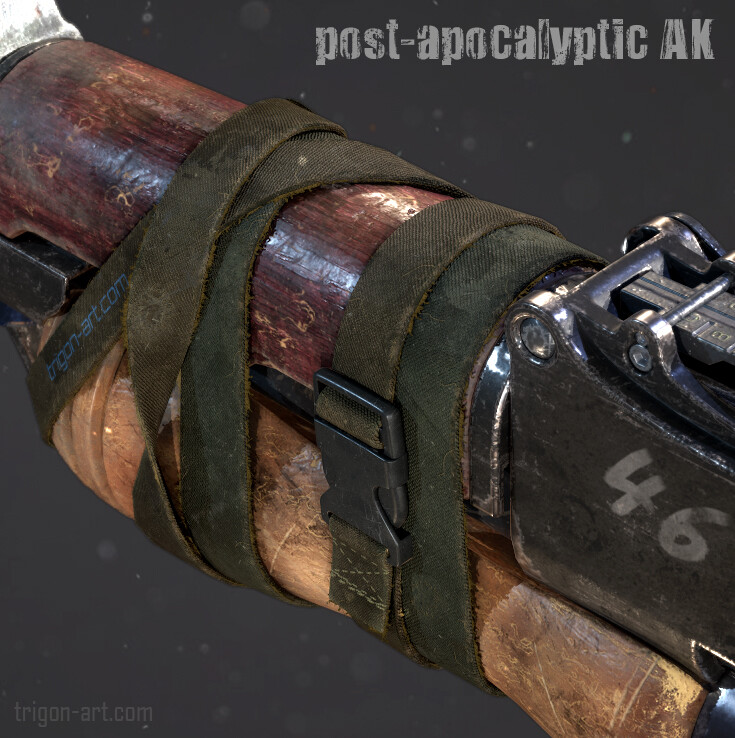 ArtStation - Post-Apocalyptic AK
