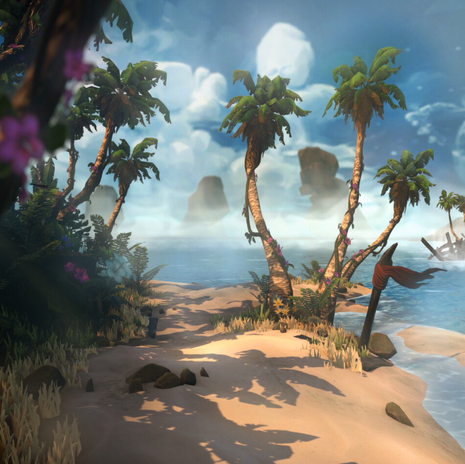 ArtStation - Tropical Island