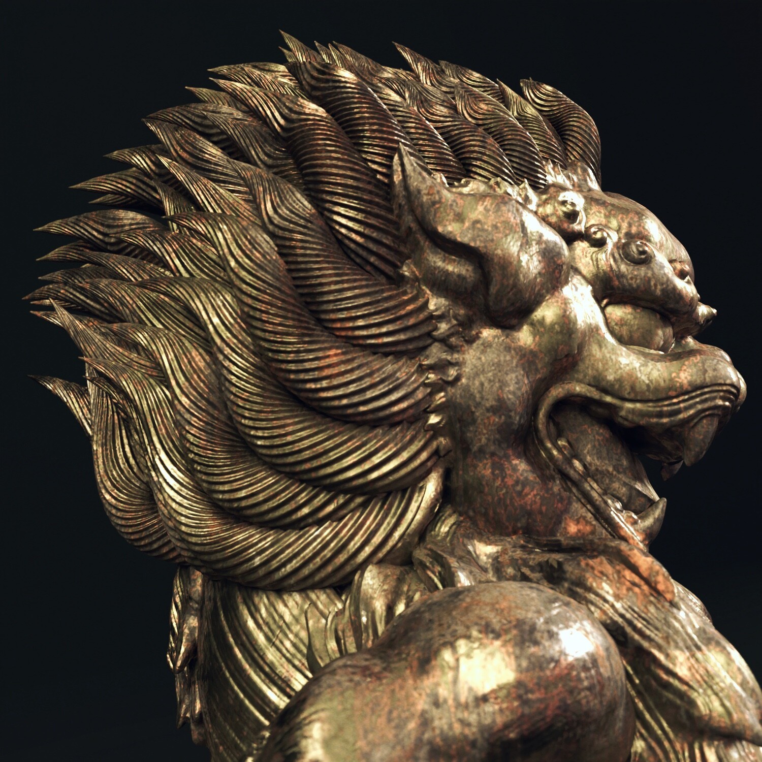 ArtStation - Lion man