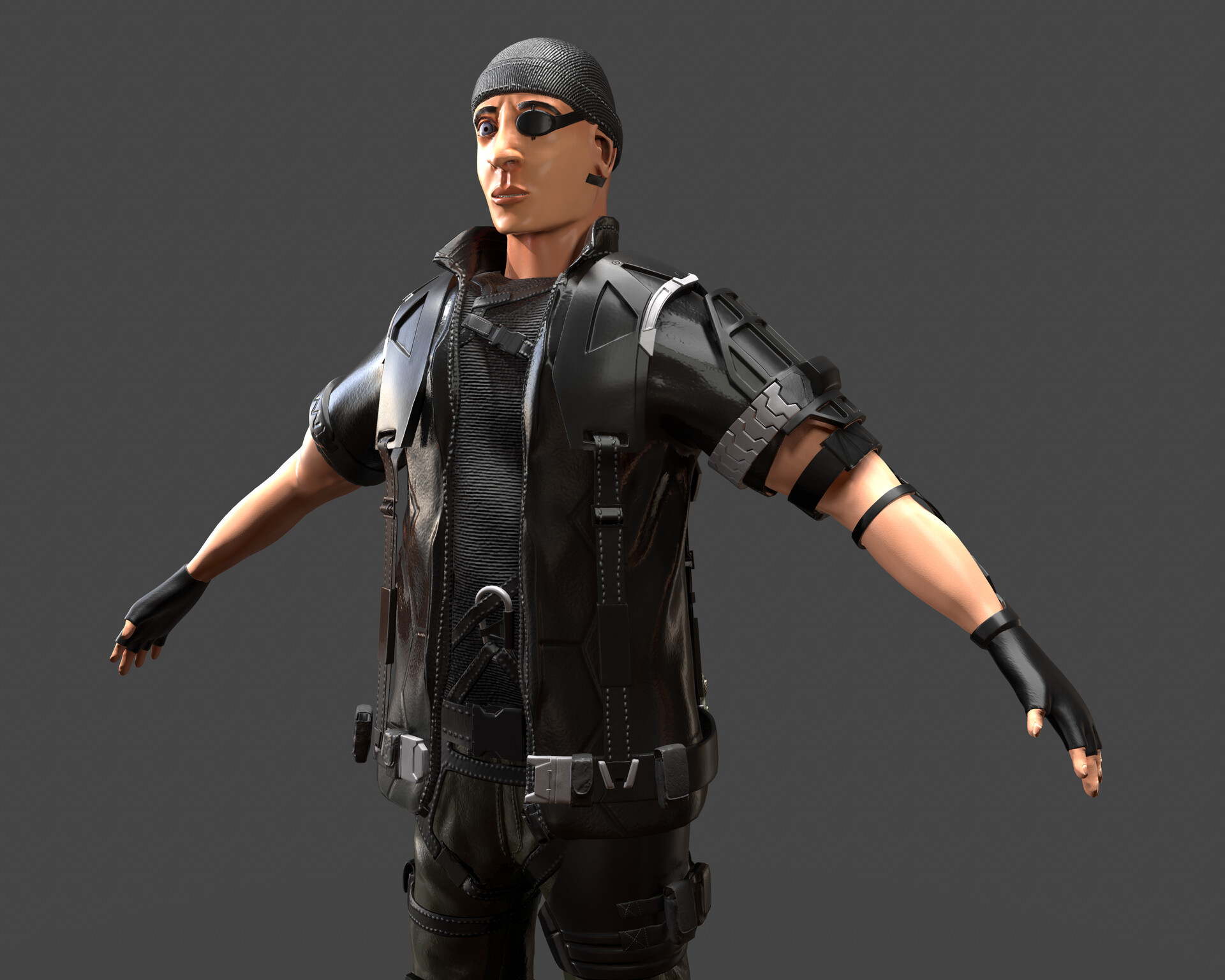 ArtStation - character Saito Costume