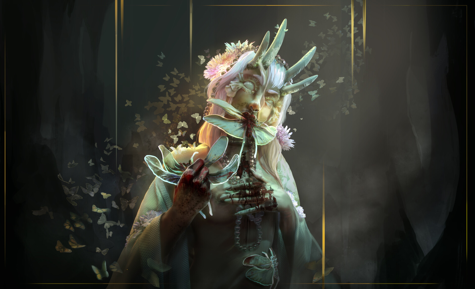 ArtStation - Butterfly Goddess