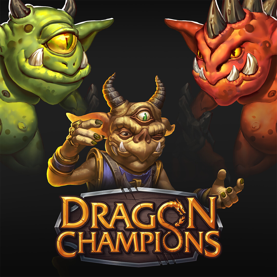 ArtStation - Dragon Champions. Character_3