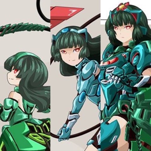 ArtStation - Pokemon Mecha Musume #001-003