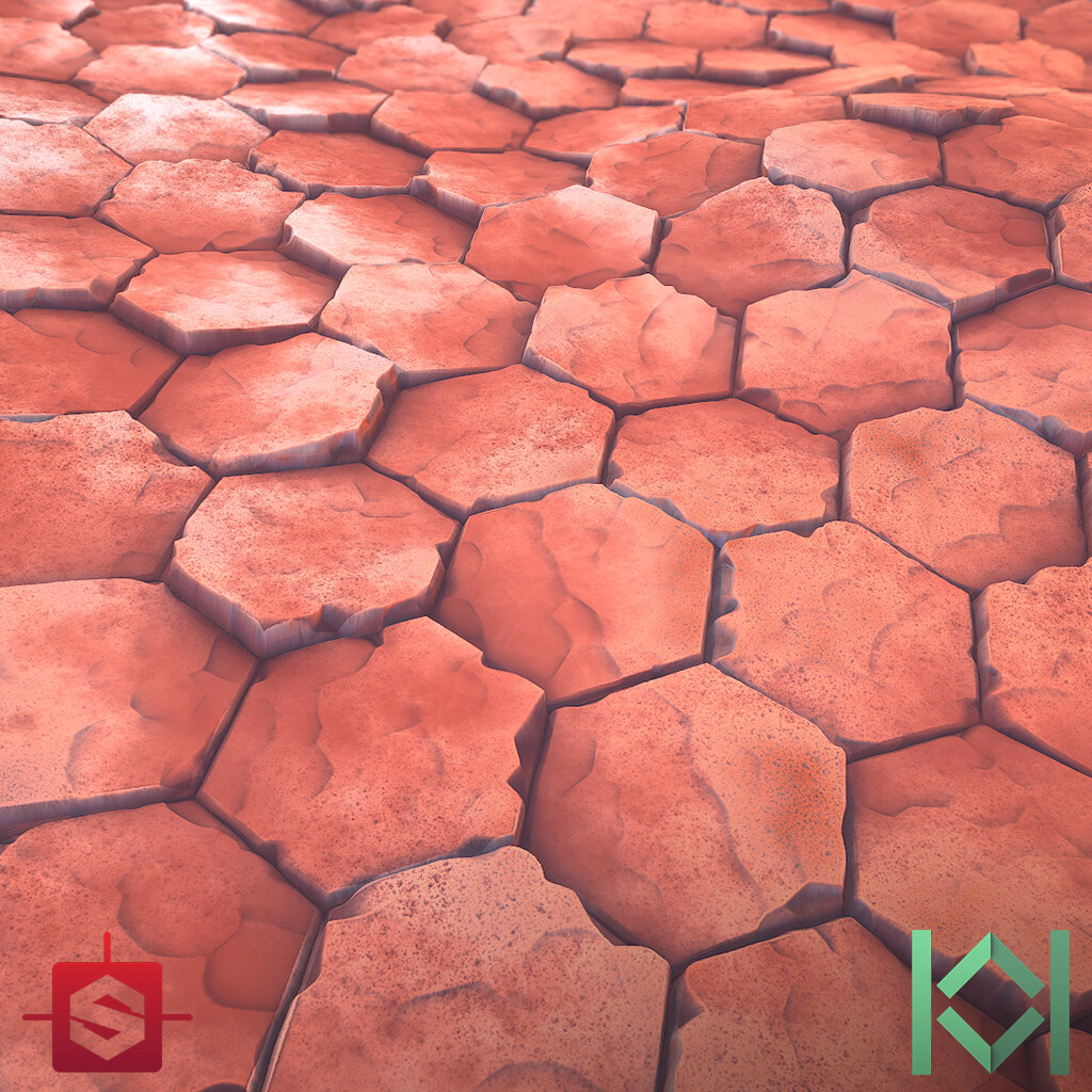 ArtStation - Stylized Tiles