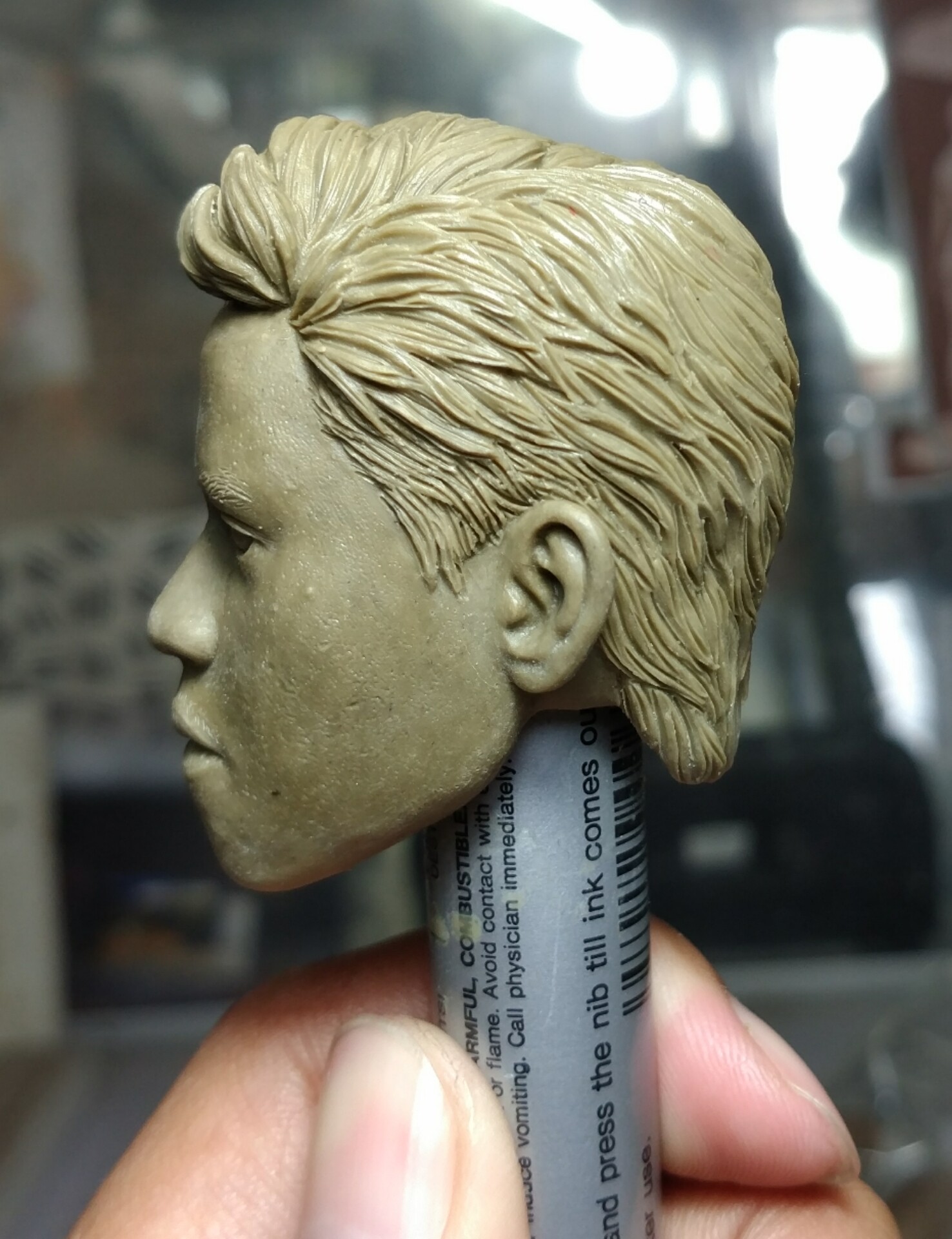 ArtStation - 1/6 scale head sculpt