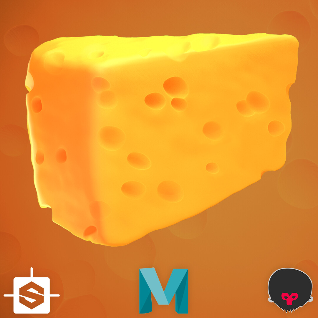 ArtStation - Stylized Cheese