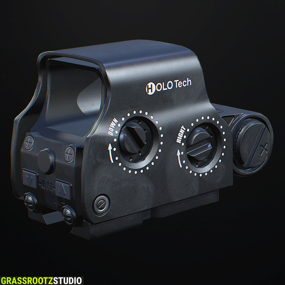 ArtStation - Holographic Sight