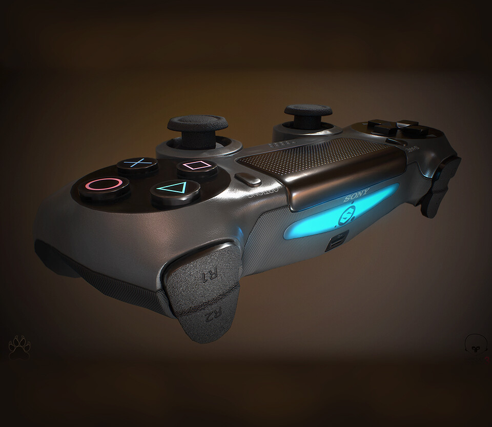 ArtStation - PS4 Controller
