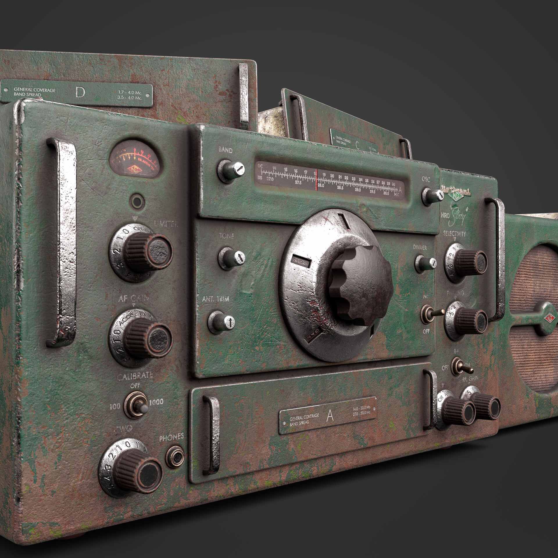 ArtStation - National HRO-60 Receiver