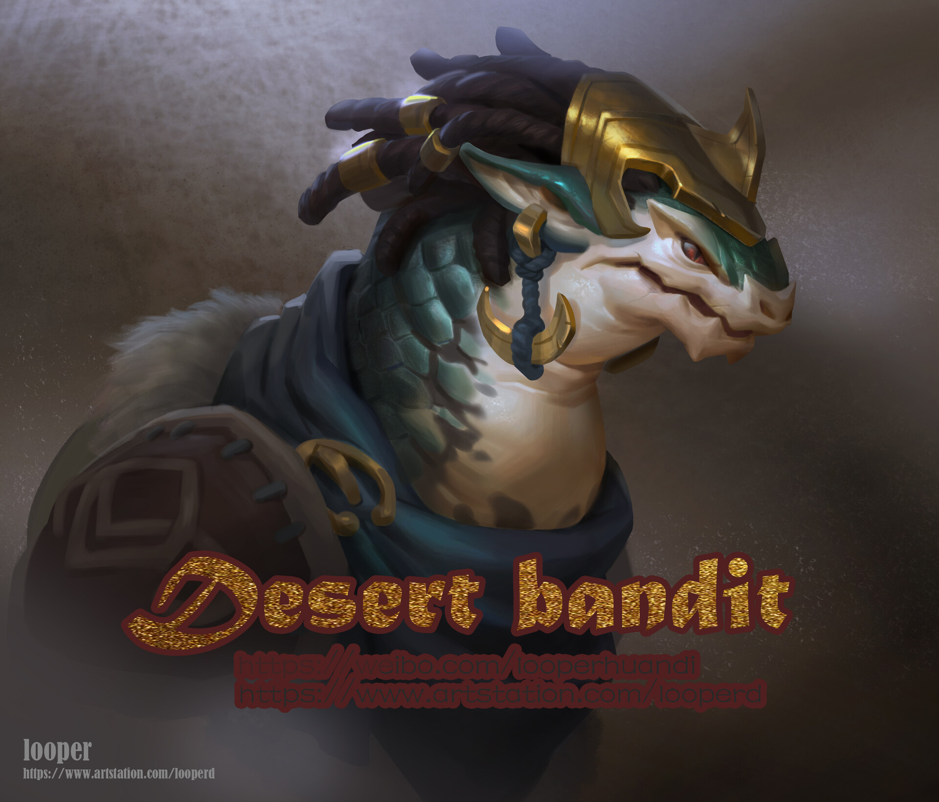 ArtStation - snake man (Creative process)