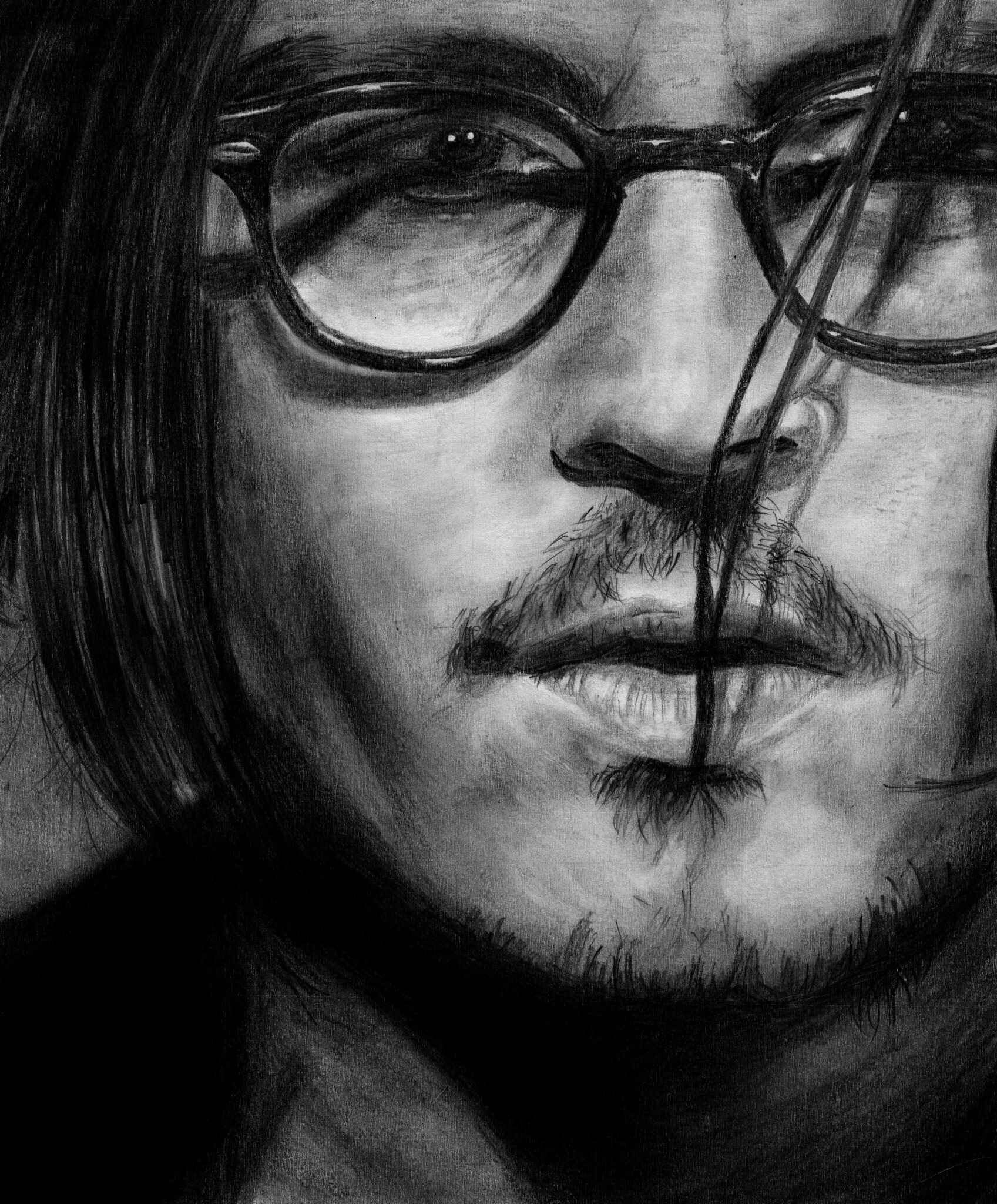 ArtStation - Johnny Depp Pencil drawing