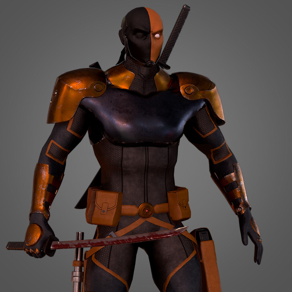 ArtStation - Deathstroke (Character Texturing)