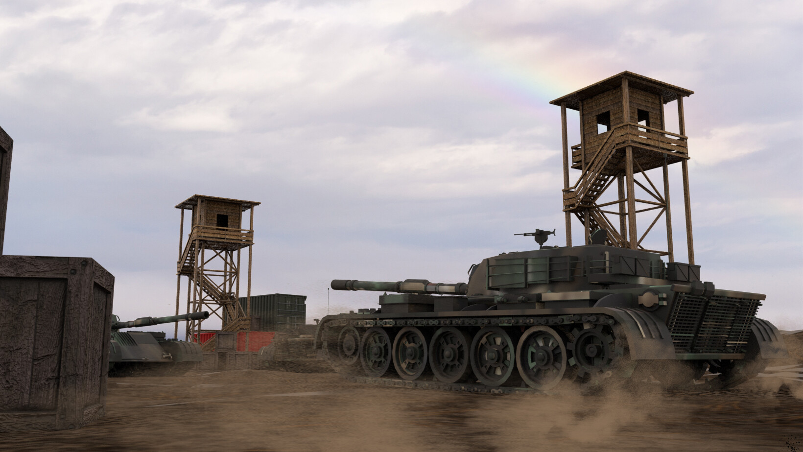 ArtStation - Military base