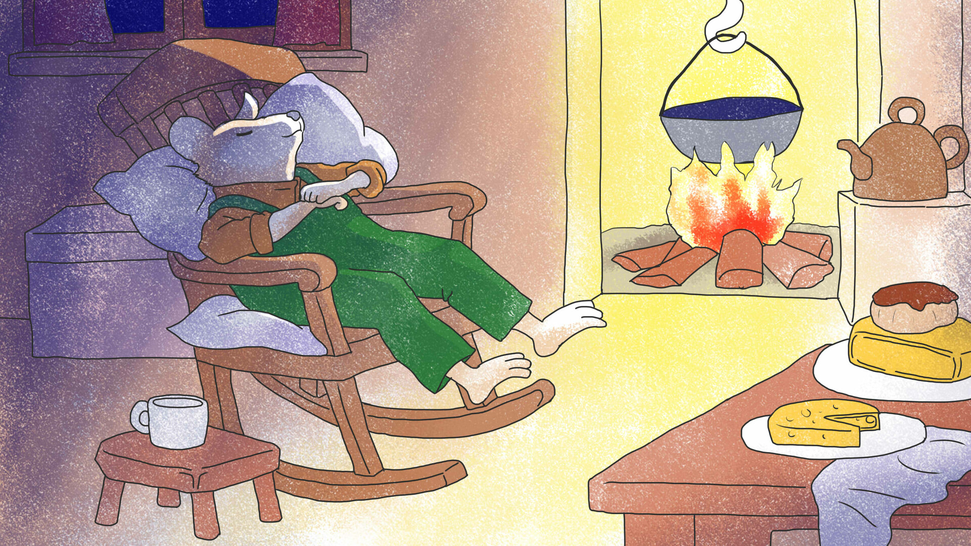 ArtStation - The story of country mouse and city mouse