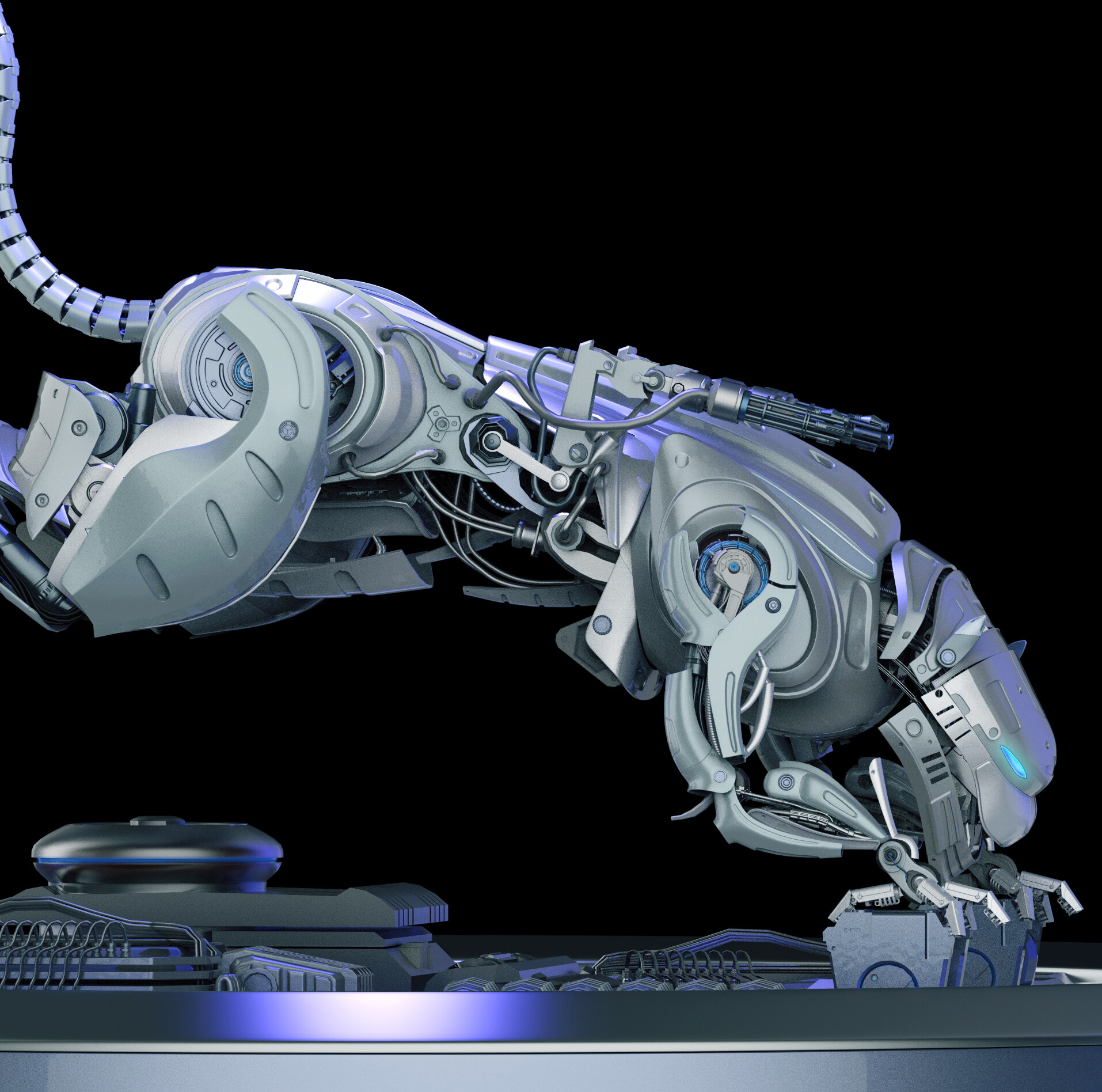 ArtStation - Cyber Panther