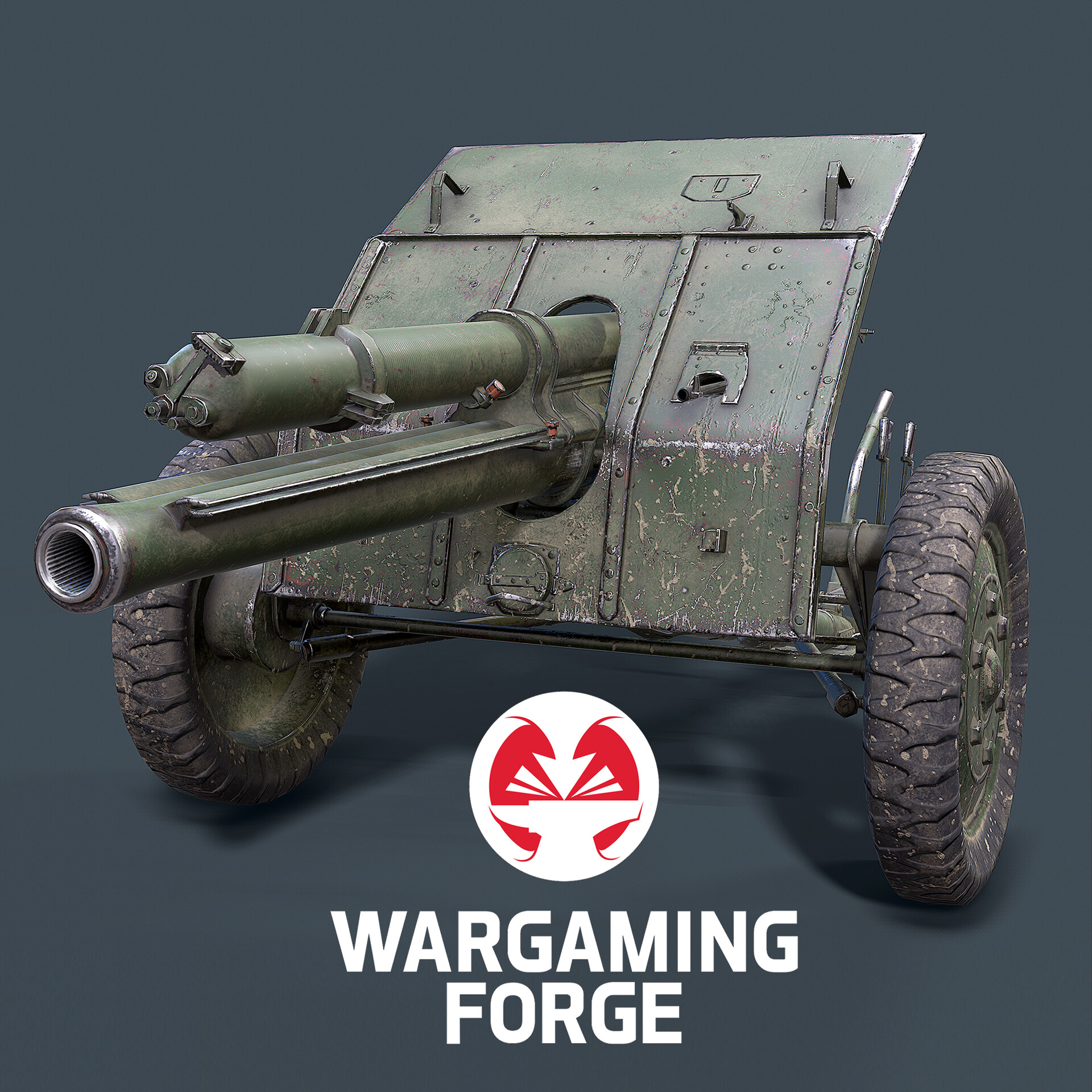 ArtStation - QF 18-Pounder Gun