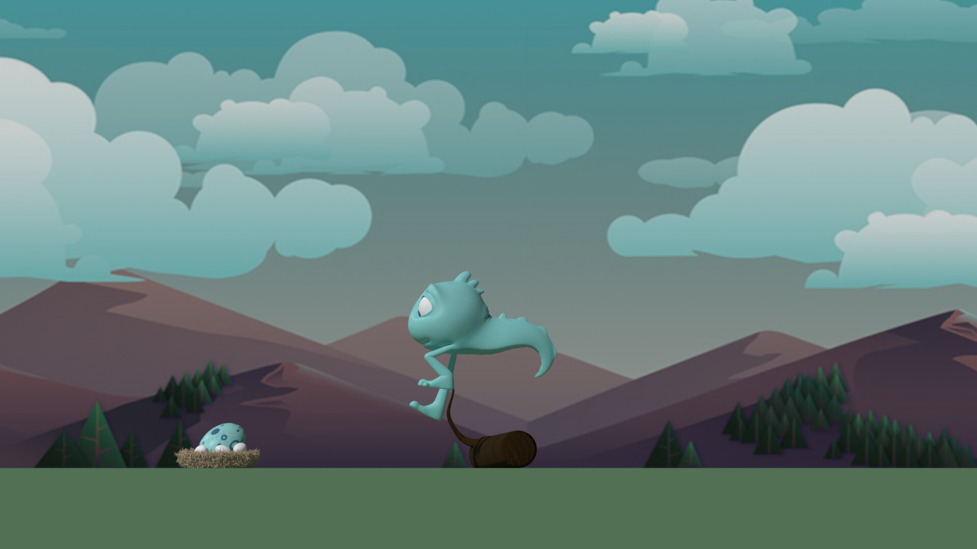 ArtStation - Jumping forward - Blip