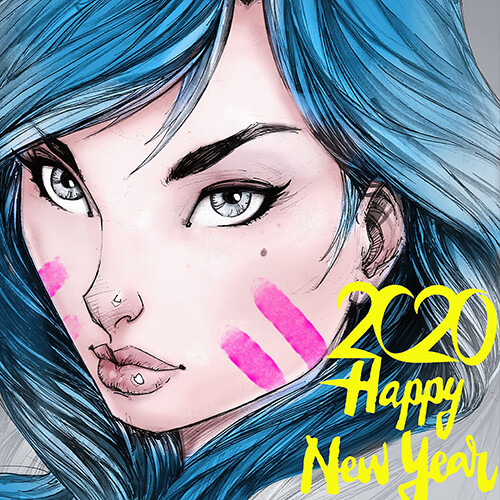 ArtStation - 2020-Happy New Year