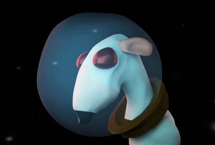 ArtStation - Space Cadet Lab Rat 3D Bust