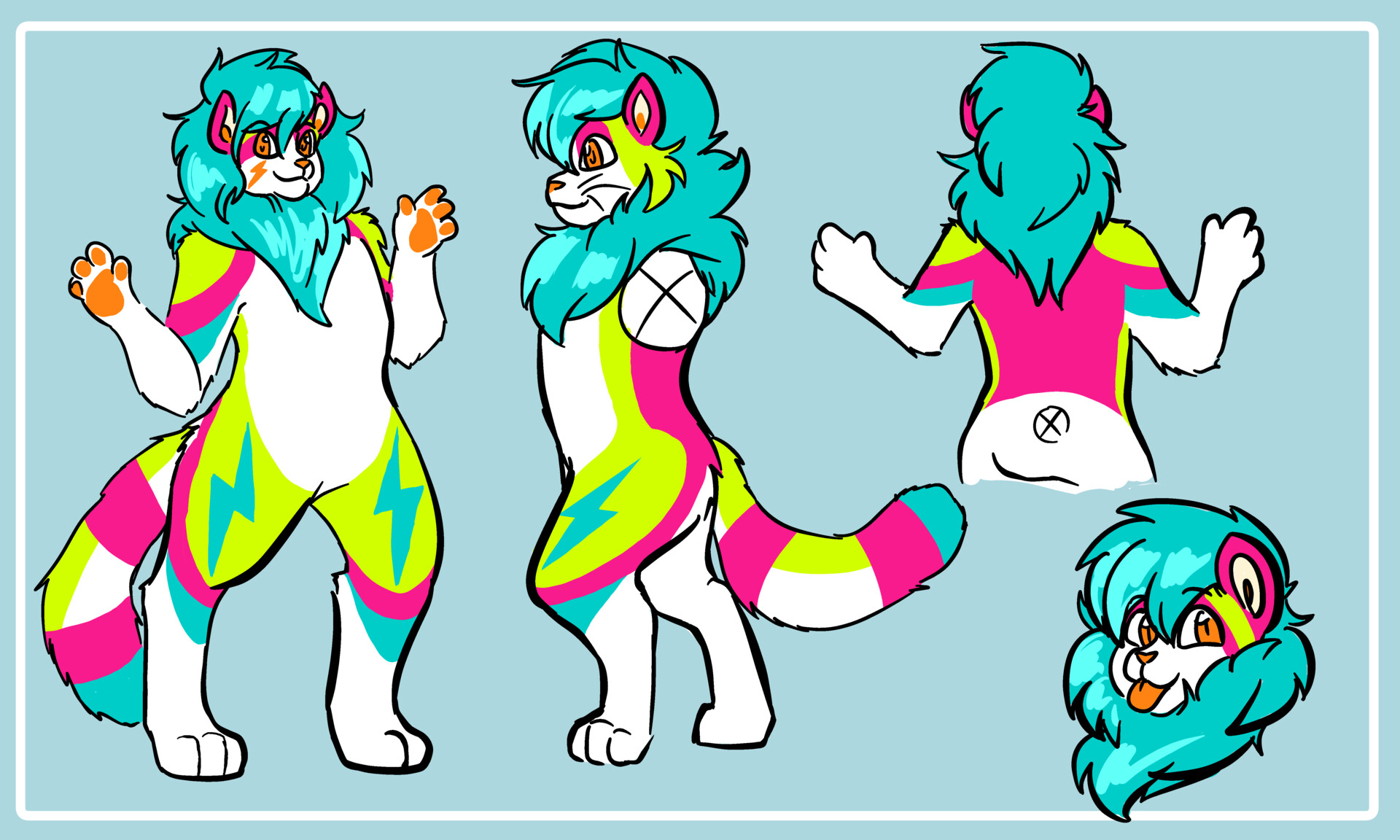 ArtStation - Reference Sheet [Art Trade]