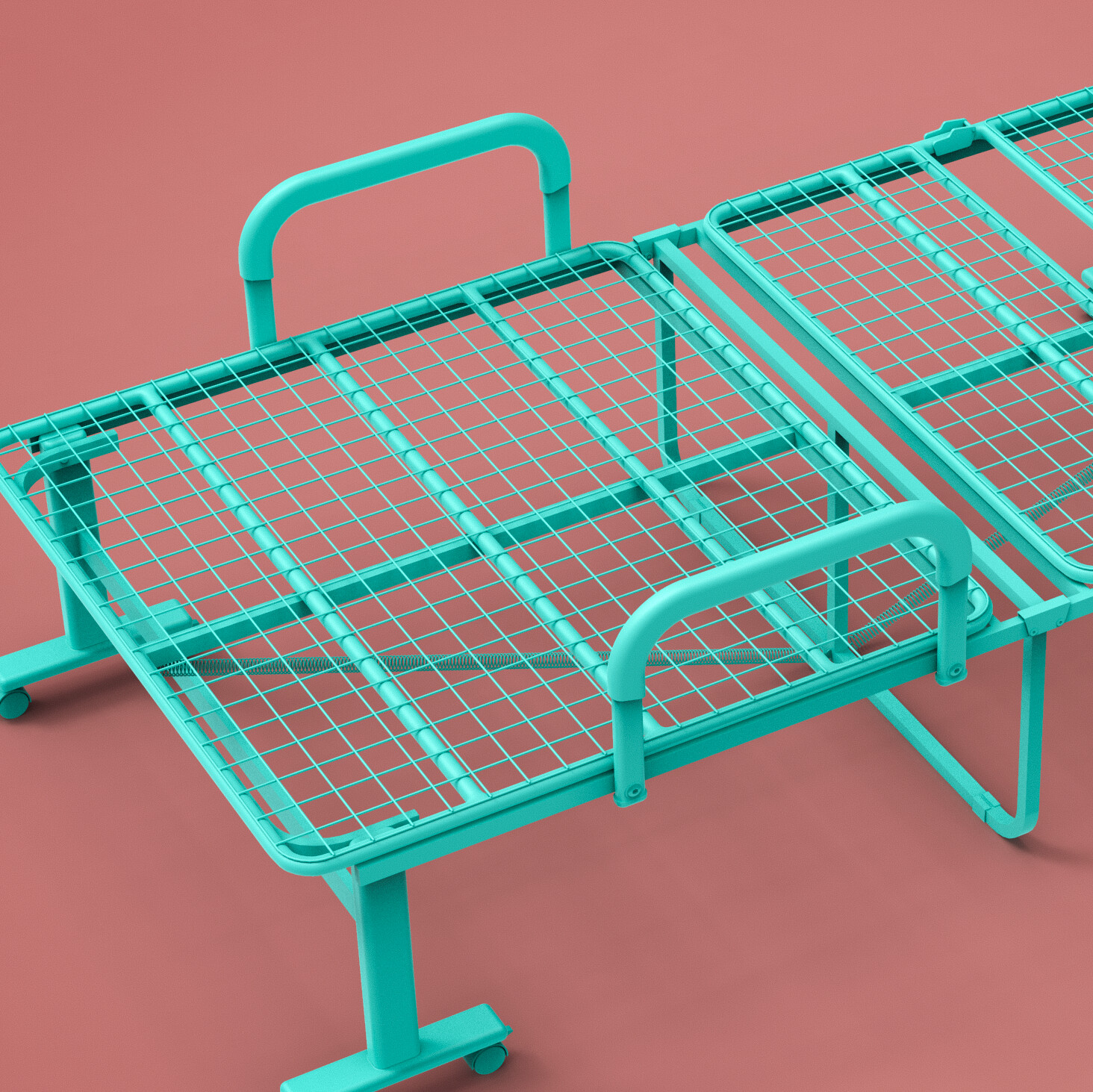 ArtStation - Folding Bed