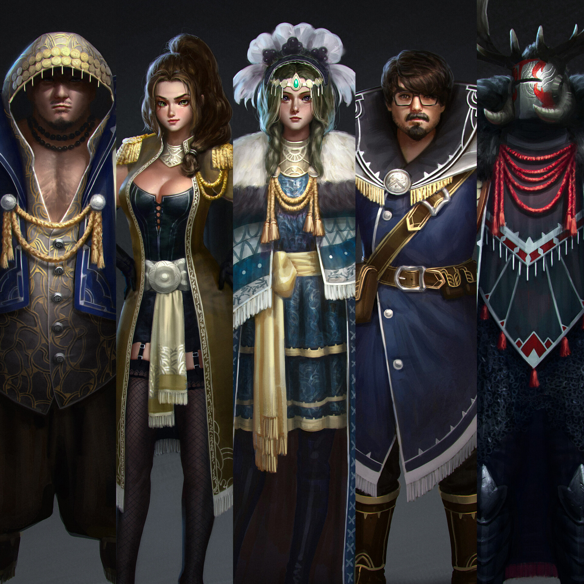 ArtStation - character designs