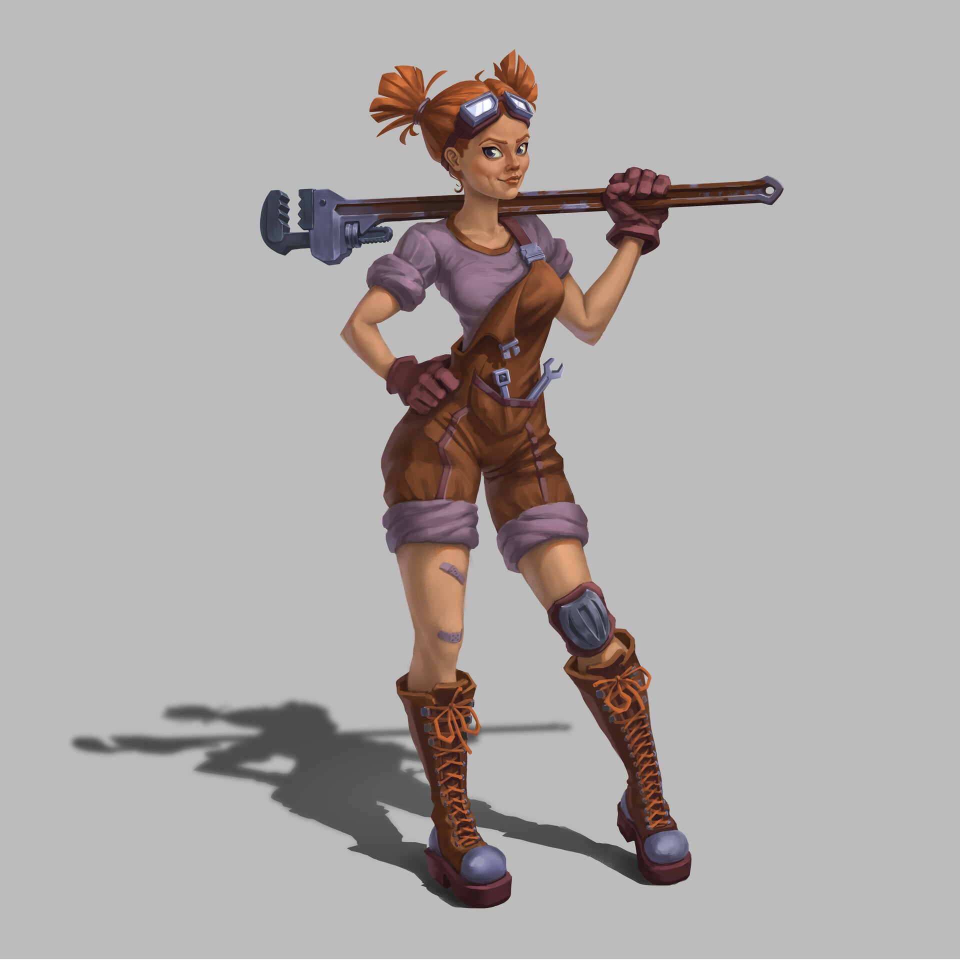 ArtStation - Mechanic girl