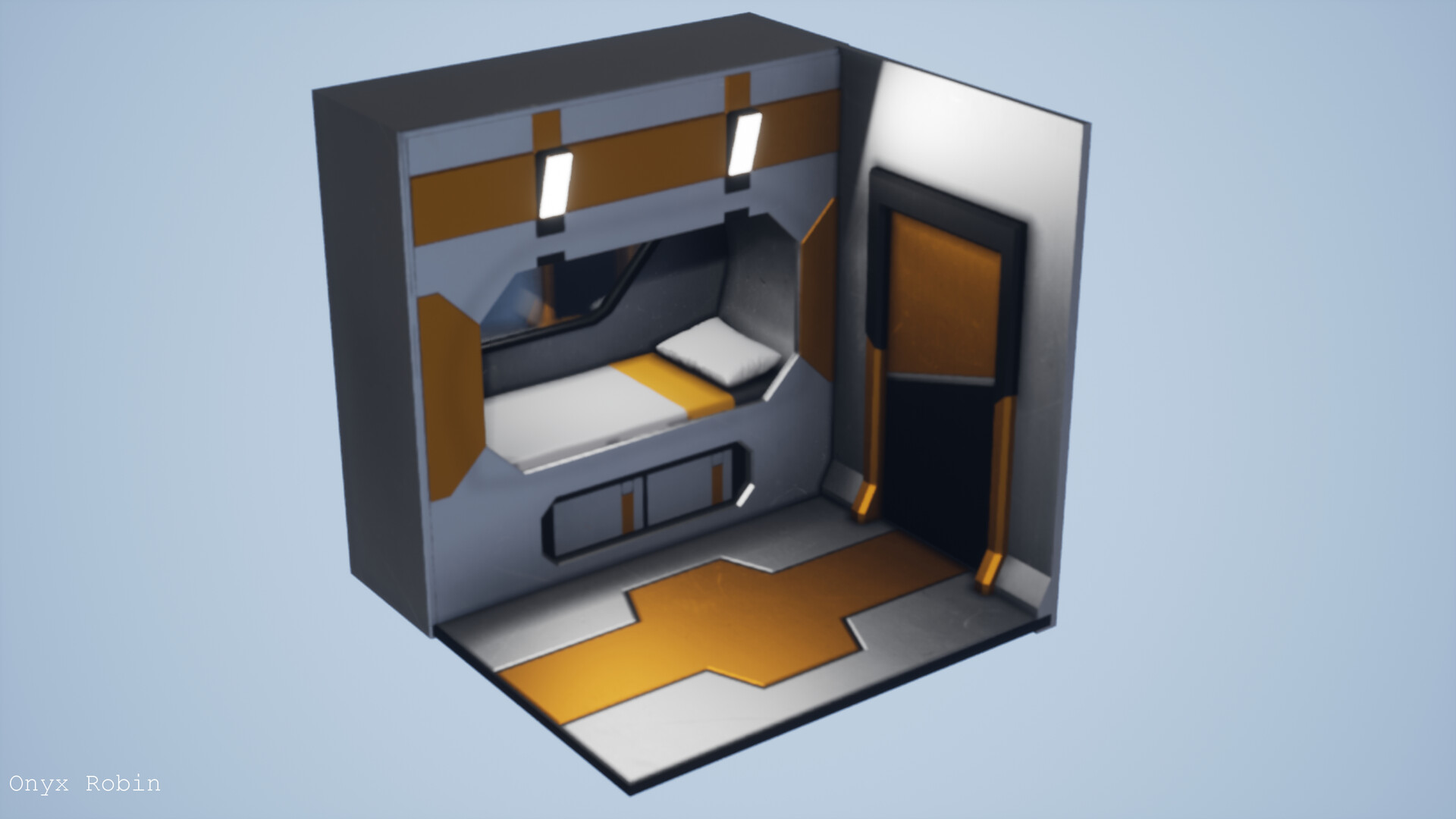 ArtStation - Sci-Fi Bed