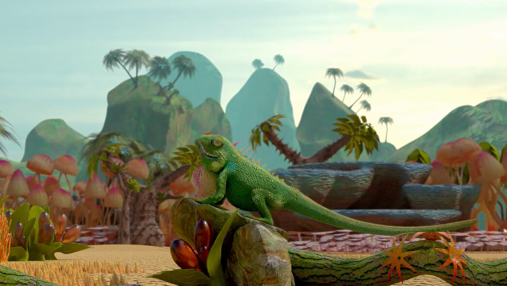 ArtStation - 3D Environment created with Blender