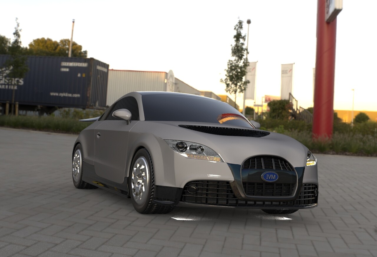 ArtStation - Concept Car IVM Fox