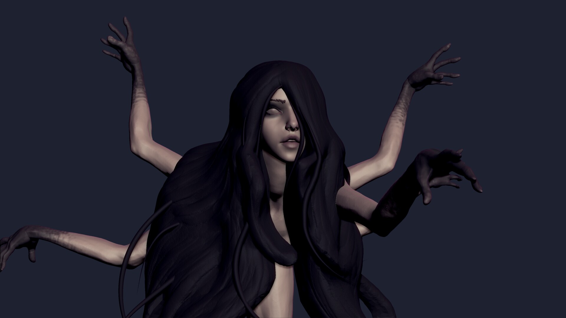 ArtStation - Akumu Morning Speed Sculpt Warmup