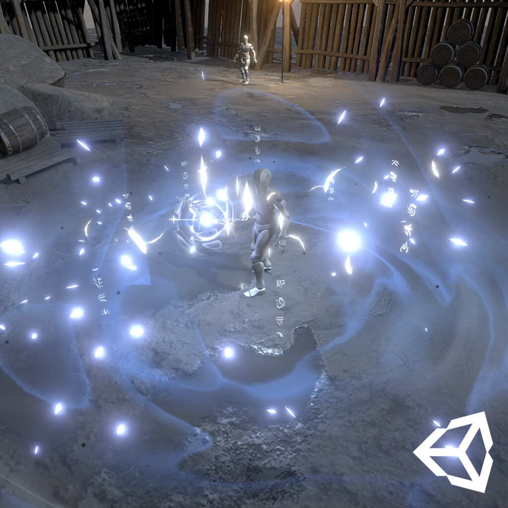 ArtStation - Game VFX: Toon fire buff