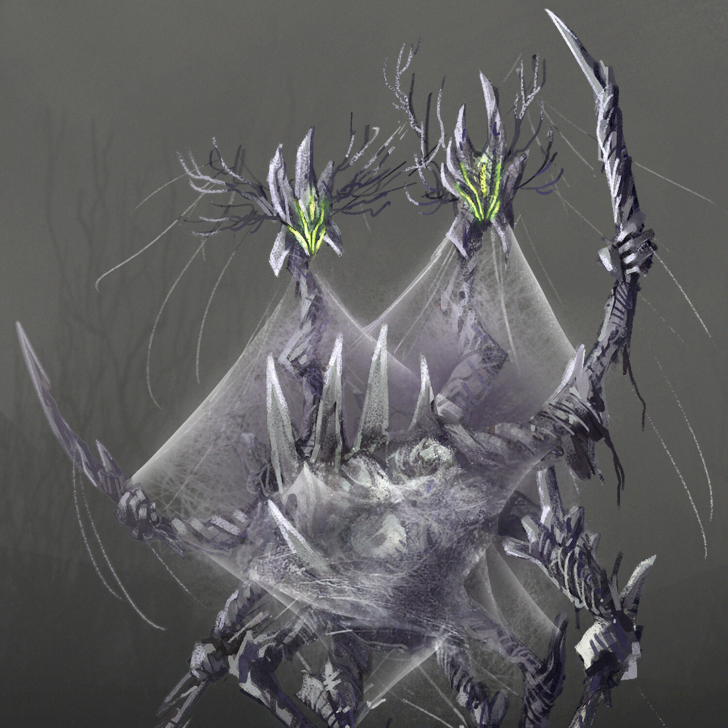ArtStation - Greater Spriggan (Variants) - Creature Concept