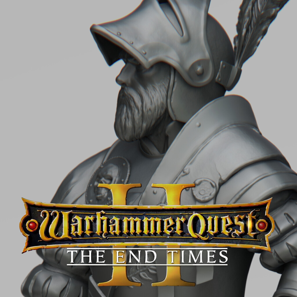 ArtStation - Empire Captain - Warhammer Quest 2: The End Times