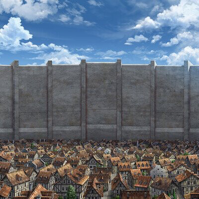 ArtStation - Attack on Titan Background