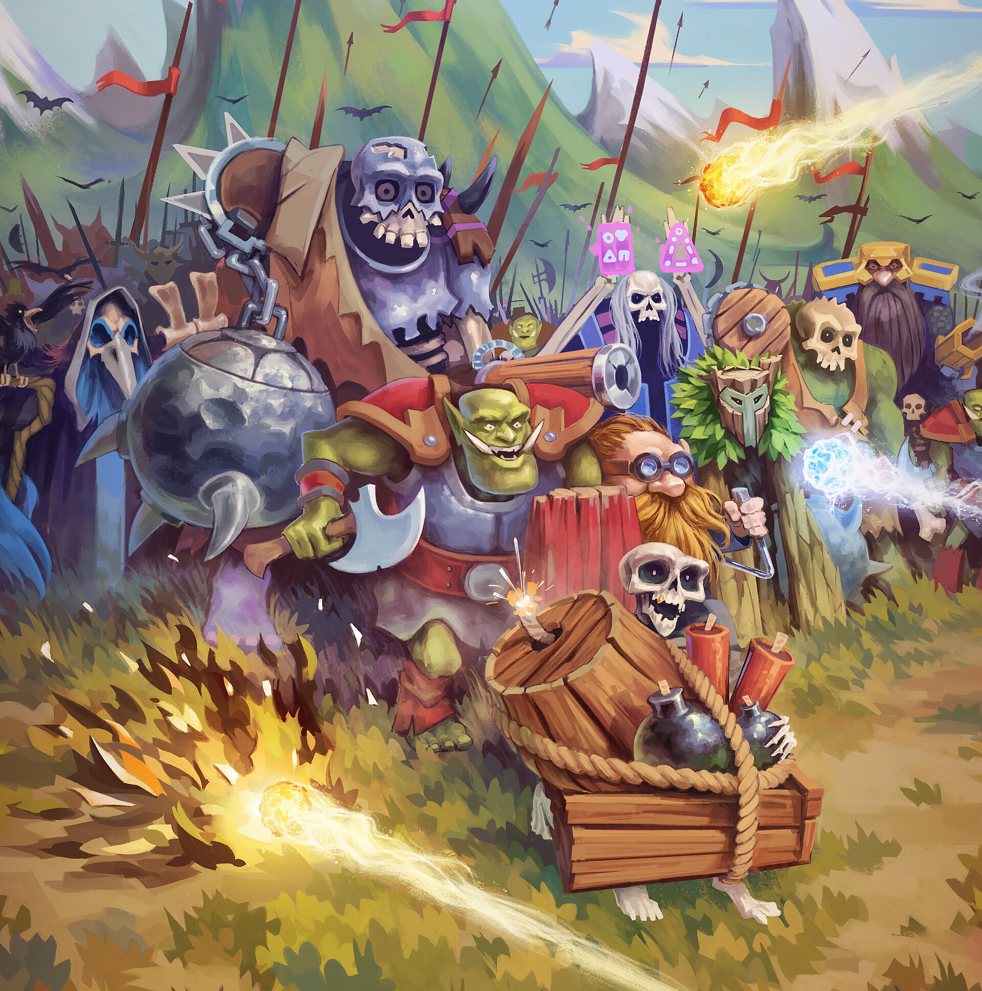 ArtStation - Mobile Game Illustration