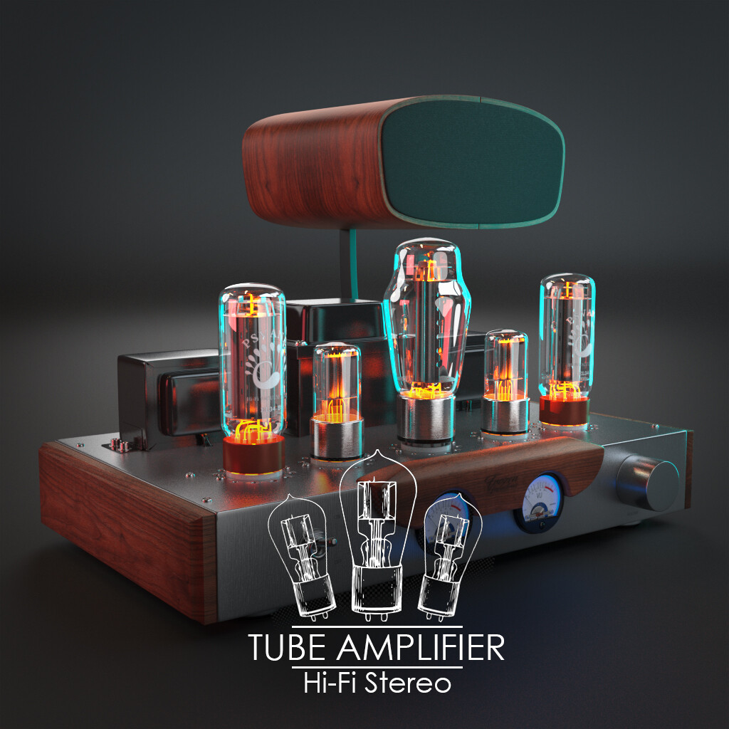 ArtStation - Tube Amplifier