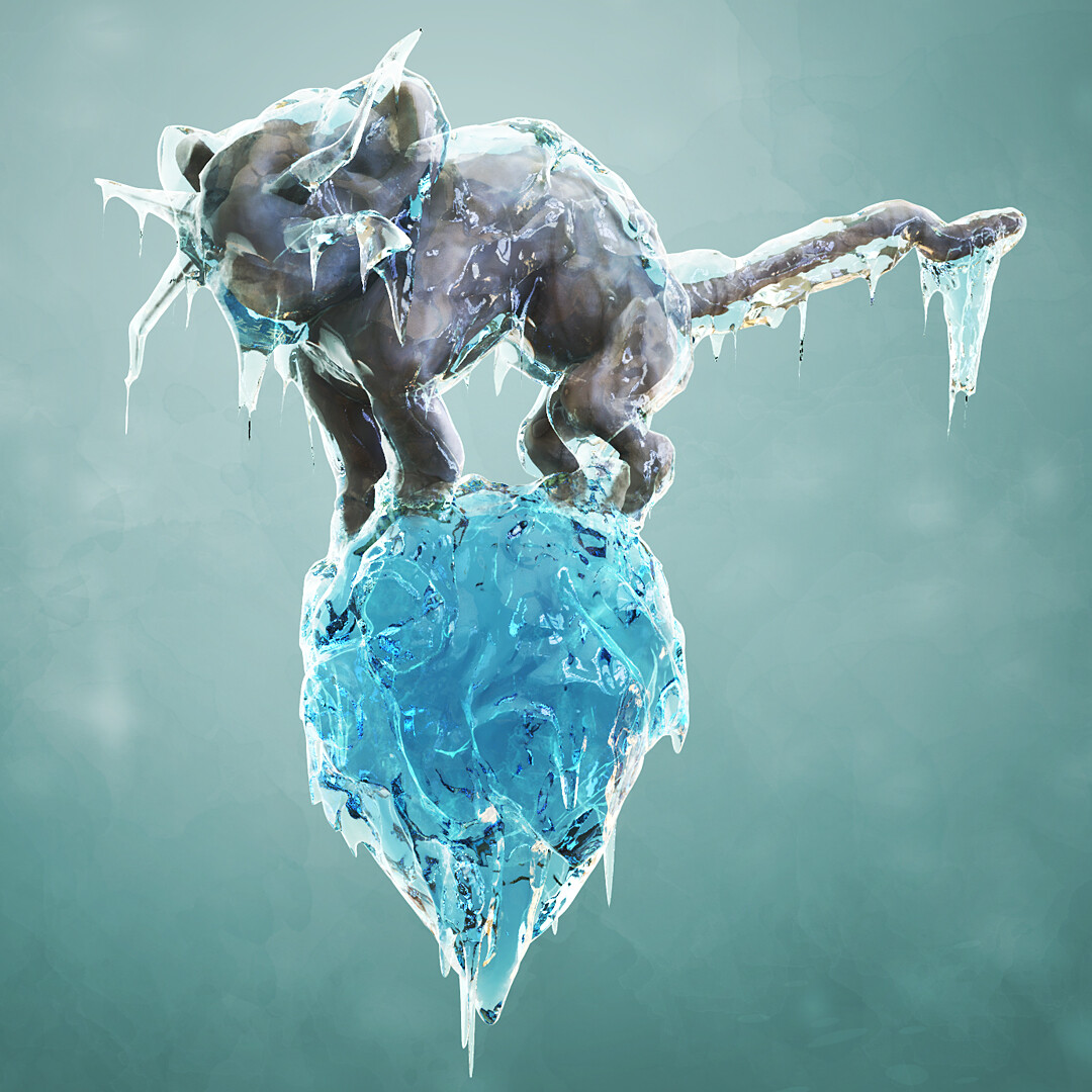 ArtStation - "Cats on ice"