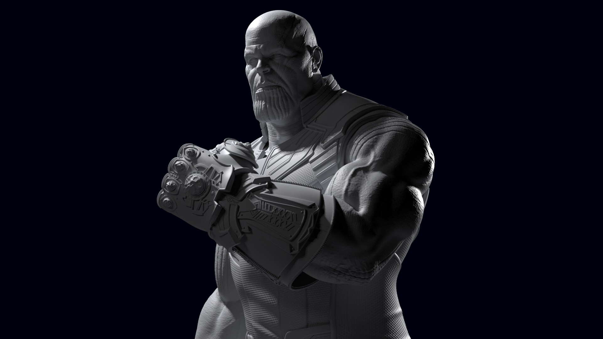 ArtStation - Thanos Avenger Infinity War