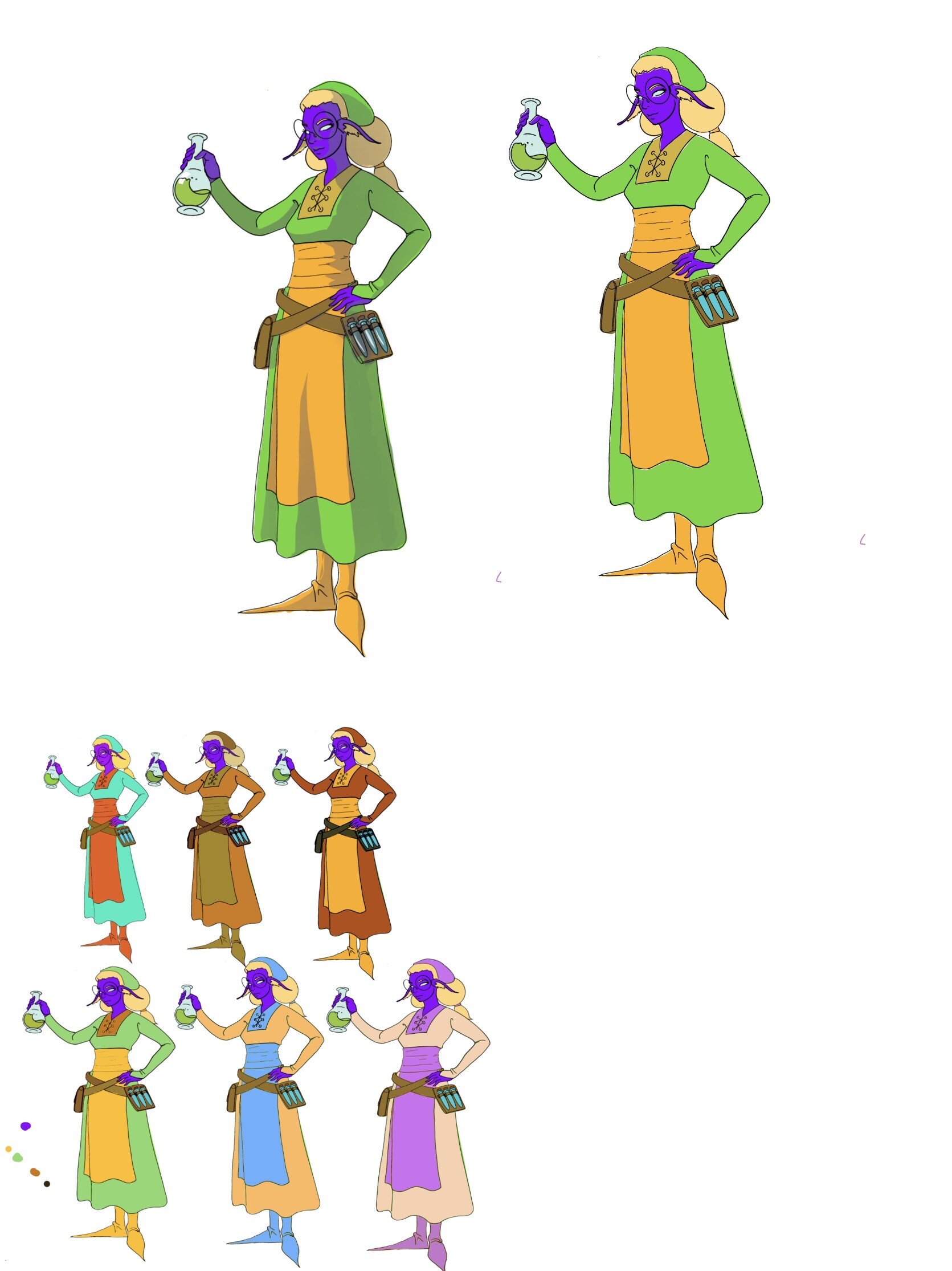 ArtStation - Elf potion maker